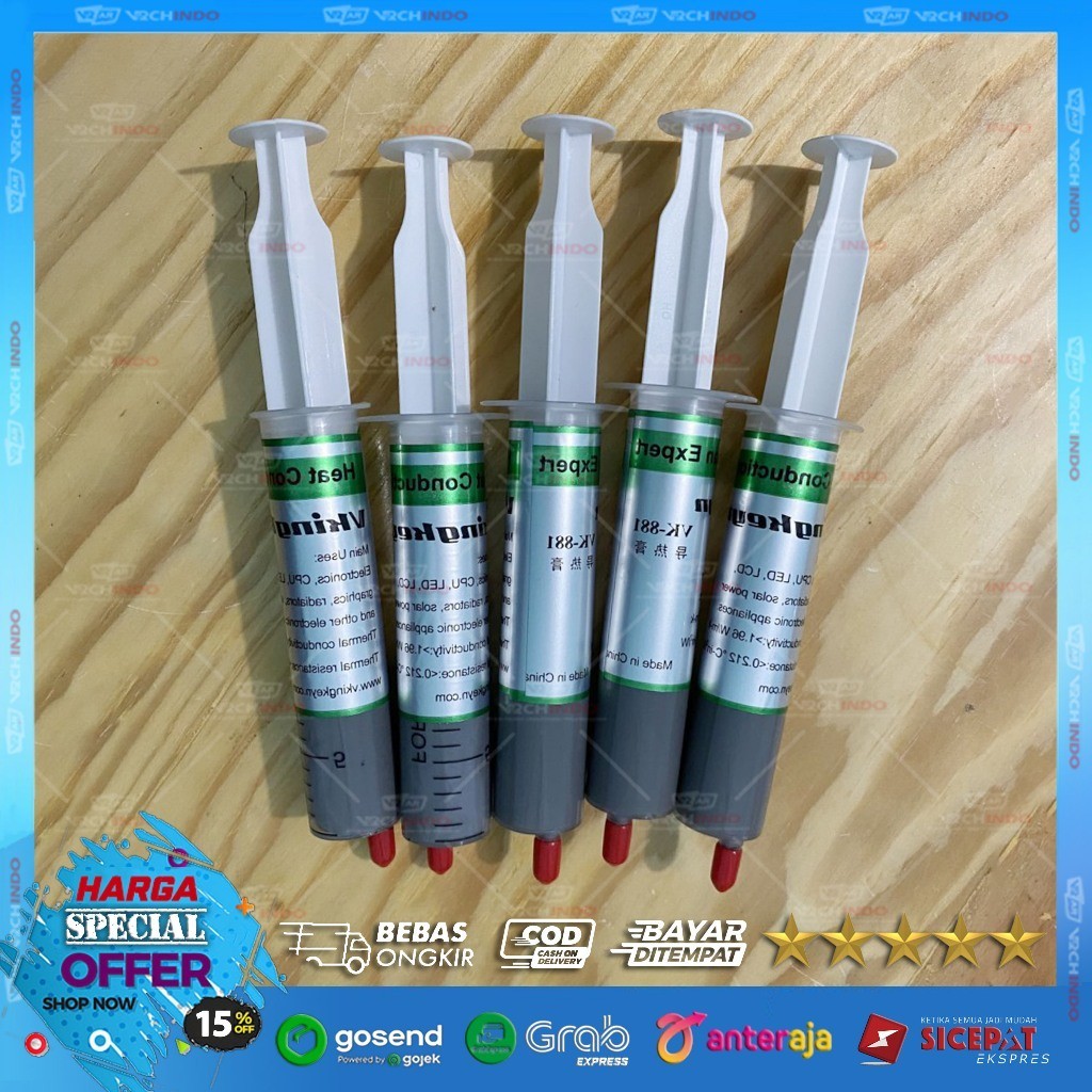 Jual Thermal Paste / Pasta / Grease Processor PC / Laptop CPU / HP / PS ...