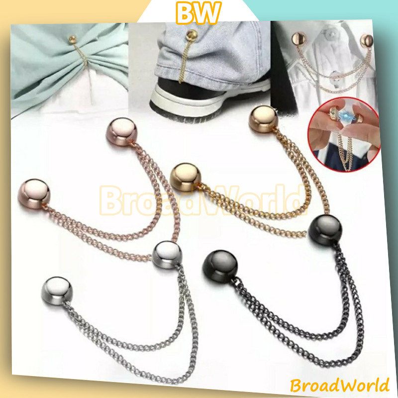Jual BW Magnet Pin Hijab Magnetic dengan Chain Pin Armband Kemeja Hijab ...
