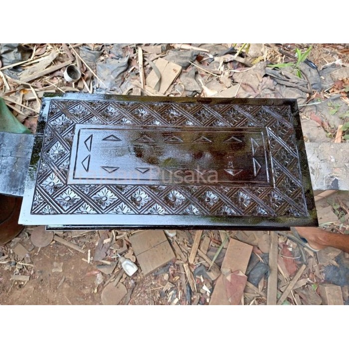Jual kotak puska danperhiasan panjang 20 x 10 cm ukir ukiran finishing ...