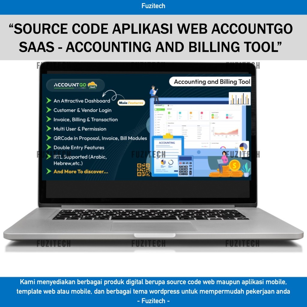 Jual SOURCE CODE APLIKASI WEB ACCOUNTGO SAAS - ACCOUNTING AND BILLING ...