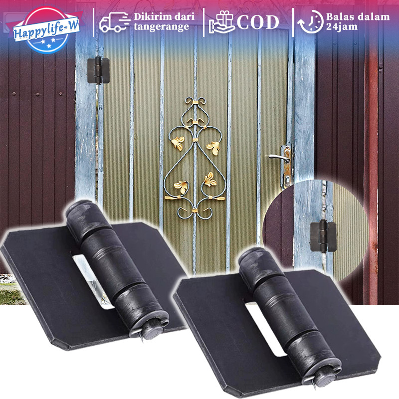 Jual Isi 2 Engsel Pintu Besi Tebal Engsel Pintu Kupu Tarung Engsel Las ...