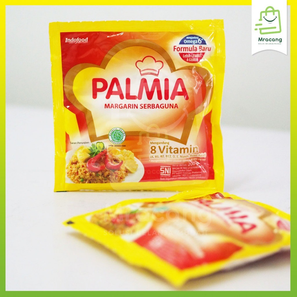 Jual Margarin Serbaguna Palmia 200gr | Shopee Indonesia