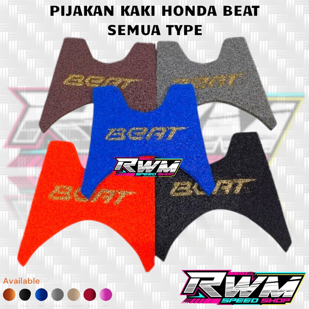 Jual Karpet Alas Pijakan Kaki Motor Serabut Alas Kaki Matic Honda Beat ...