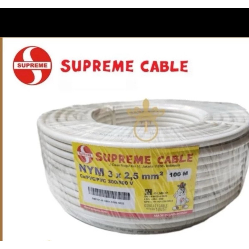 Jual Kabel Listrik Supreme Nym 3x2.5 roll | Shopee Indonesia