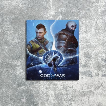 Jual DLS25 Poster God Of War Ragnarok | Shopee Indonesia
