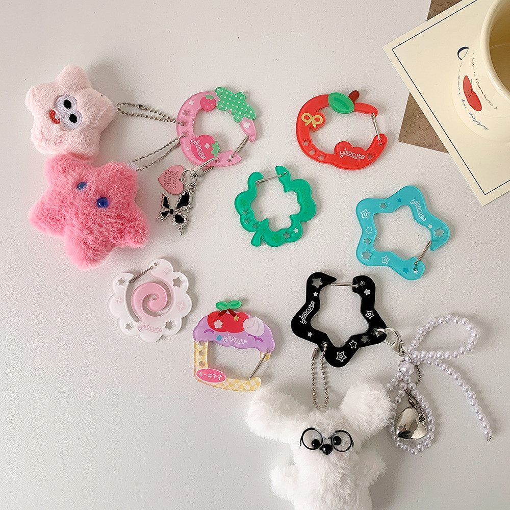 Jual [HARU] Hisocute Acrylic Carabiner Gantungan Aesthetic Gantungan ...