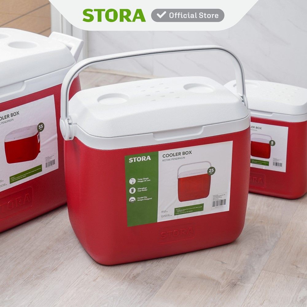 Jual Stora 25 Ltr Flip Box Pendingin Boks Pendingin Tempat Penjaga Suhu ...