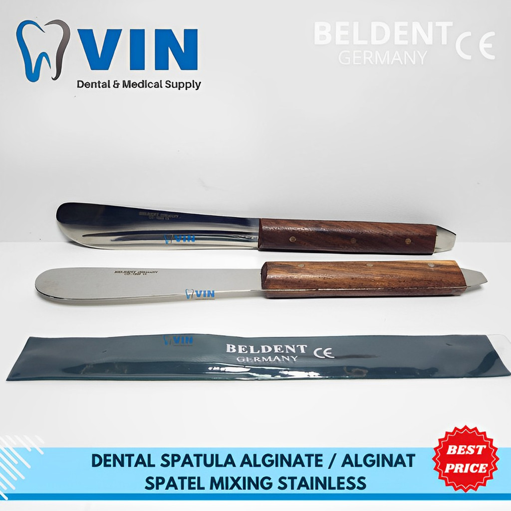 Jual Dental spatula alginate / alginat spatel mixing / pengaduk ...