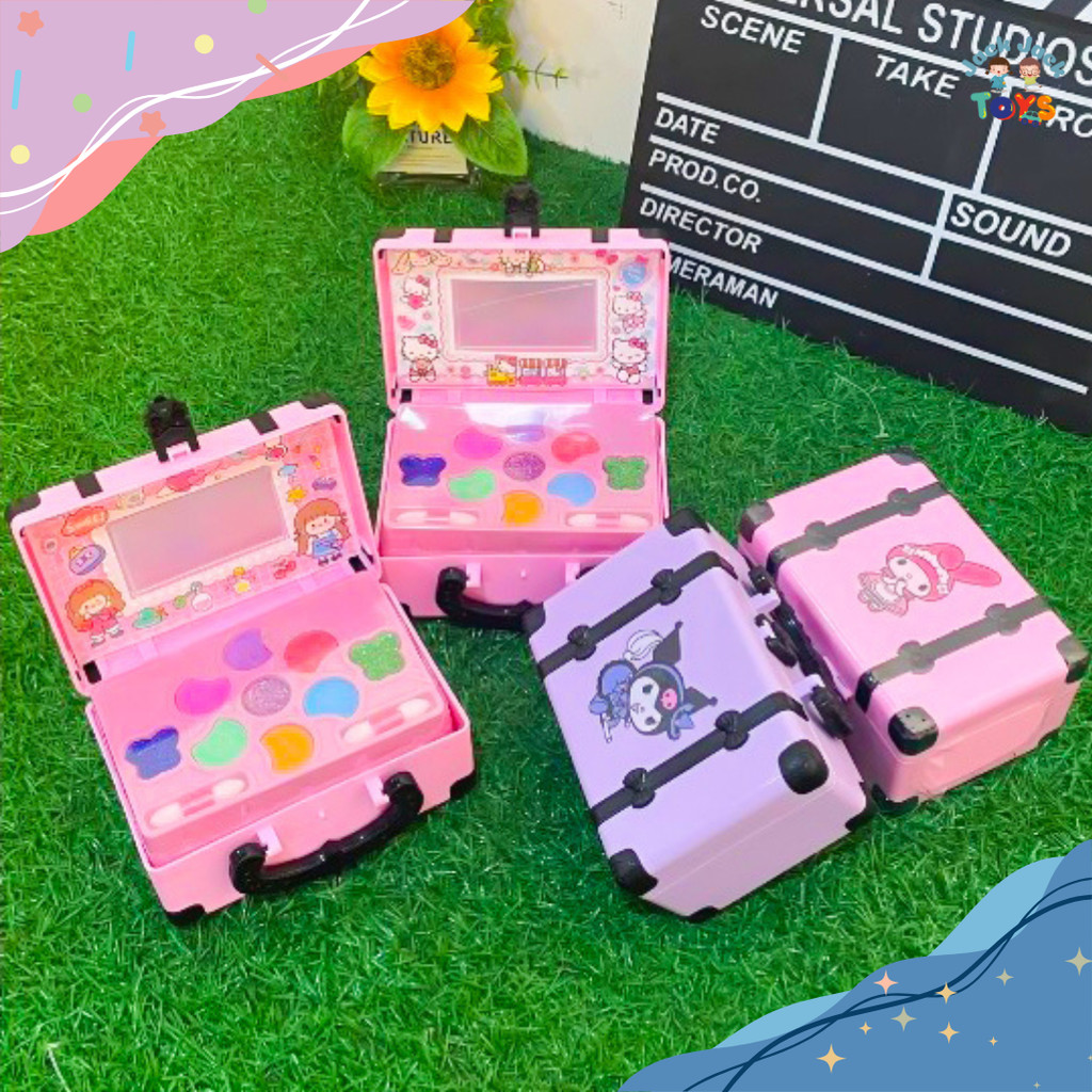 Jual Jackjacktoys Mainan Rias Anak Perempuan Koper Beauty Make Up Anak ...