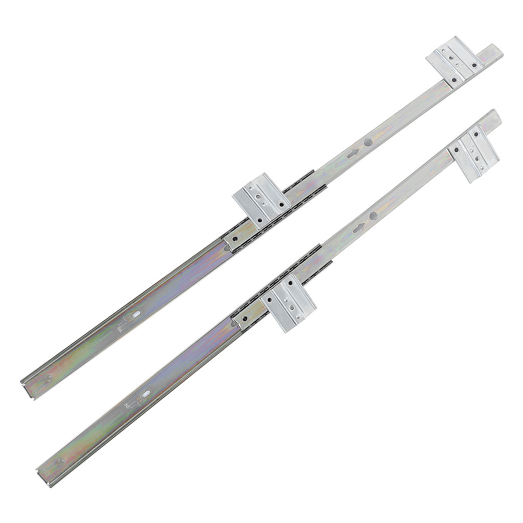 Jual Keyboard Rails Office Laptop Stand Table Tray Steel Slide Drawer ...