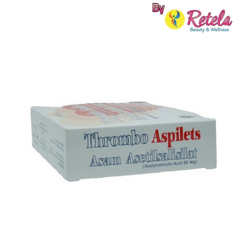Jual THROMBO ASPILET 100MG 1 STRIP 10 TABLET | Shopee Indonesia