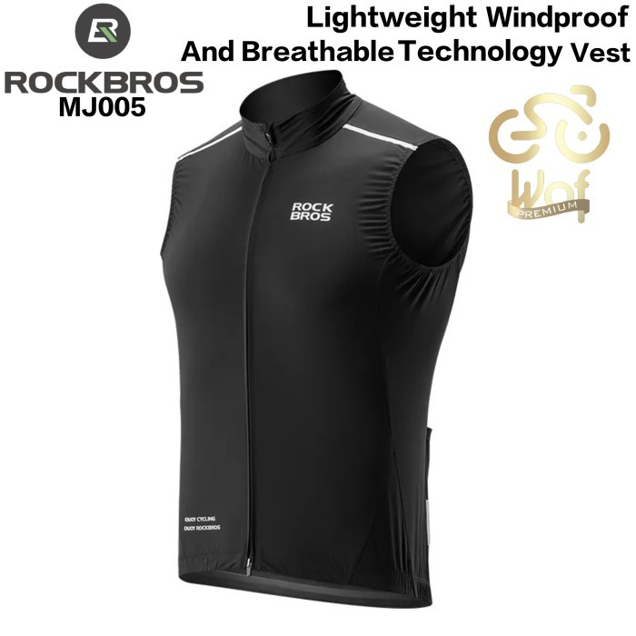Jual ROCKBROS MJ005 Jaket Baju Rompi Olahraga Sepeda Motor MTB Road ...