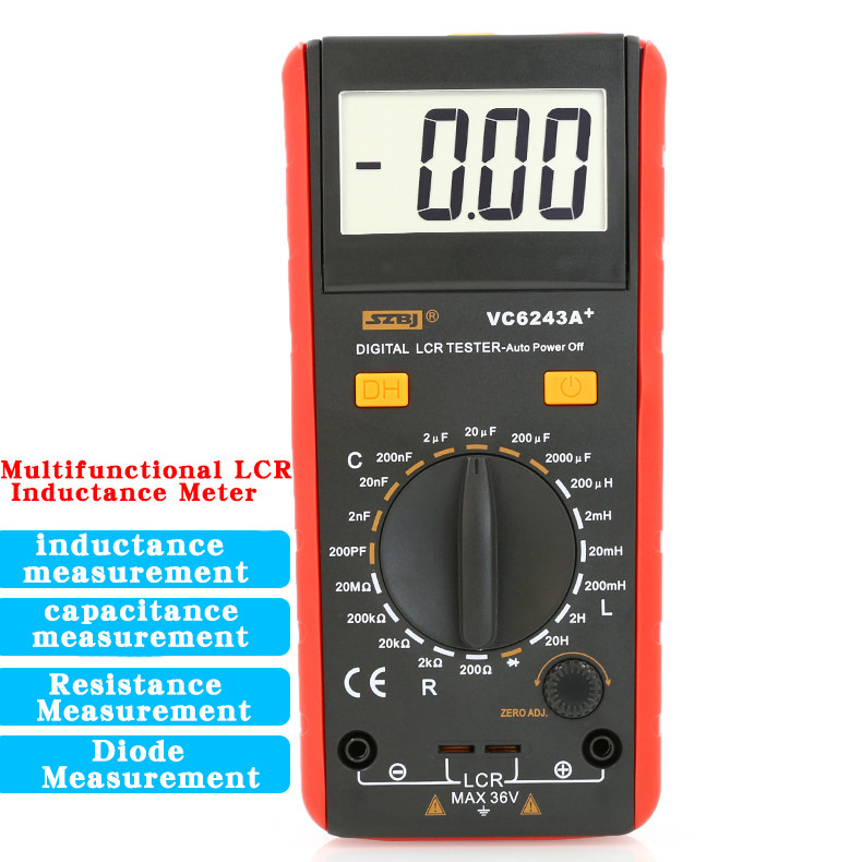 Jual SZBJ LCR Tester Inductance Meter VC6243A, specialized instrument ...