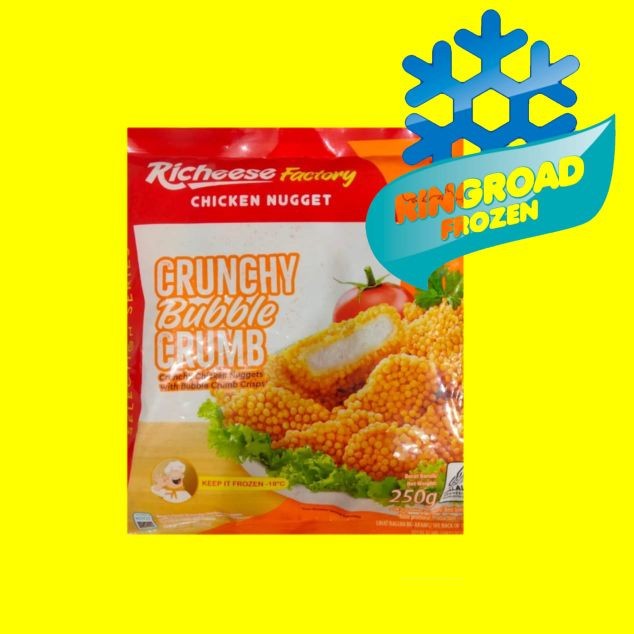 Jual RICHEESE CHICKEN NUGGET CRUNCHY BUBBLE CRUMB 250 GR | Shopee Indonesia