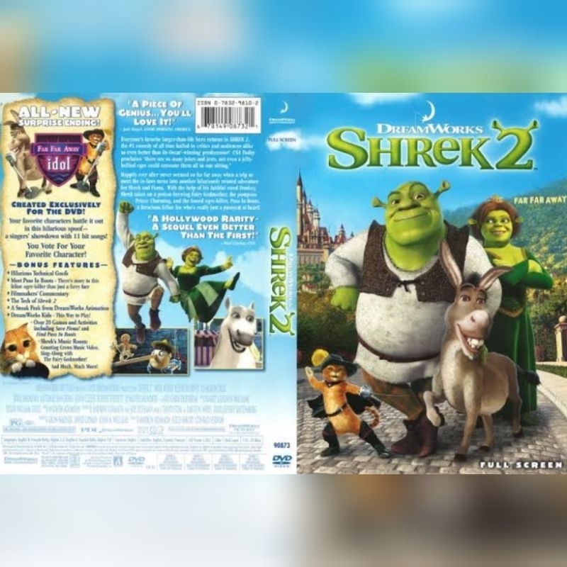 Jual Kaset Film Animasi SHREK 2 - 2004 - HD | Shopee Indonesia