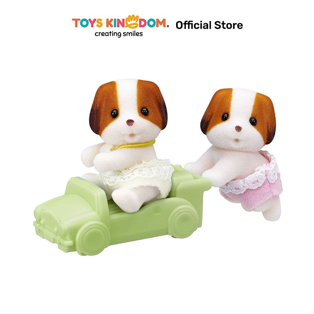 Jual Toys Kingdom Sylvanian Families Set Mainan Chiffon Dog Twins ...