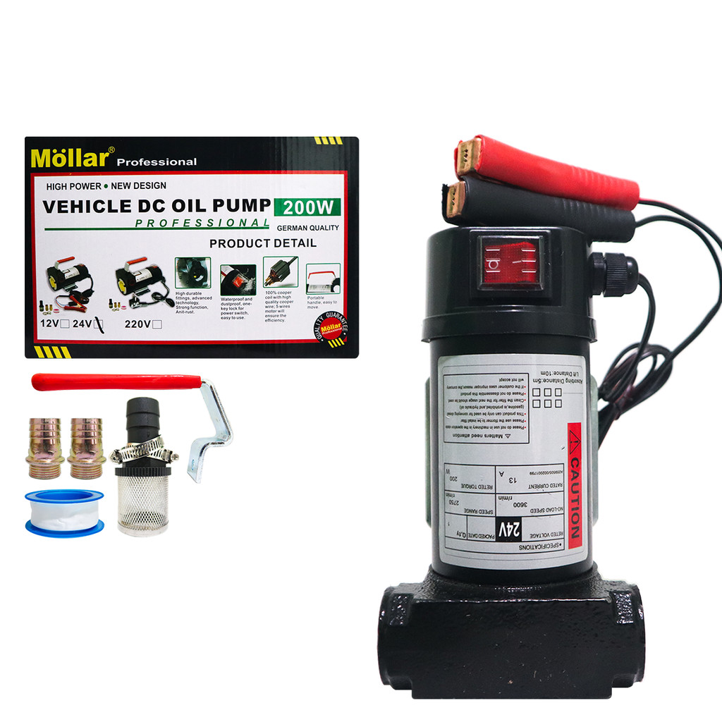 Jual MOLLAR M02360 24V DC Oil Pump Alat Pompa Sedot Oli Minyak Bensin ...