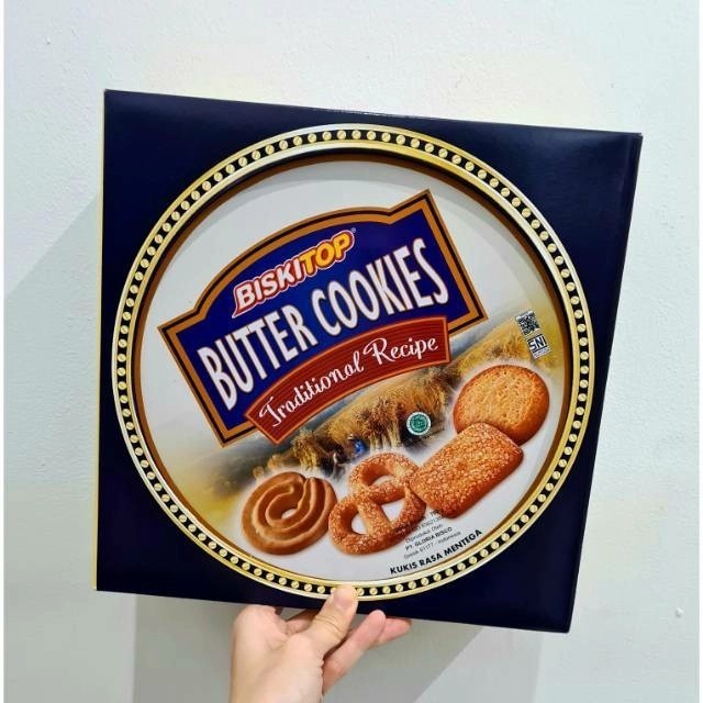 Jual Biskitop Butter Cookies Kaleng 350gr/ Butter Cookies | Shopee ...