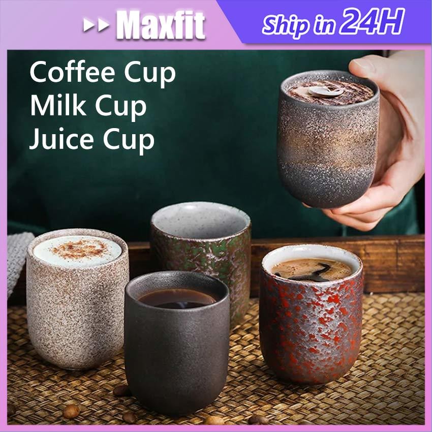 Jual Gelas Ocha Keramik Hitam Emas Teh Bentuk Bulat Nuansa Cangkir Mug ...