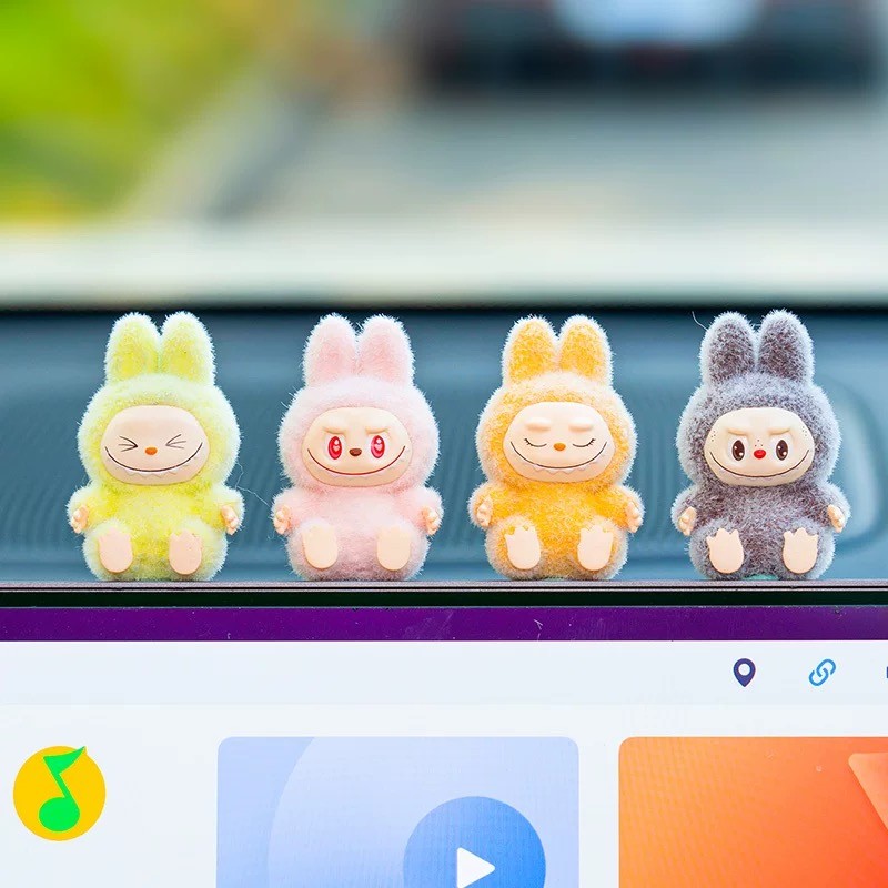 Jual 3.5cm Labubu Sitting LABUBU V2 Mini Labubu Ornament POP-MART ...