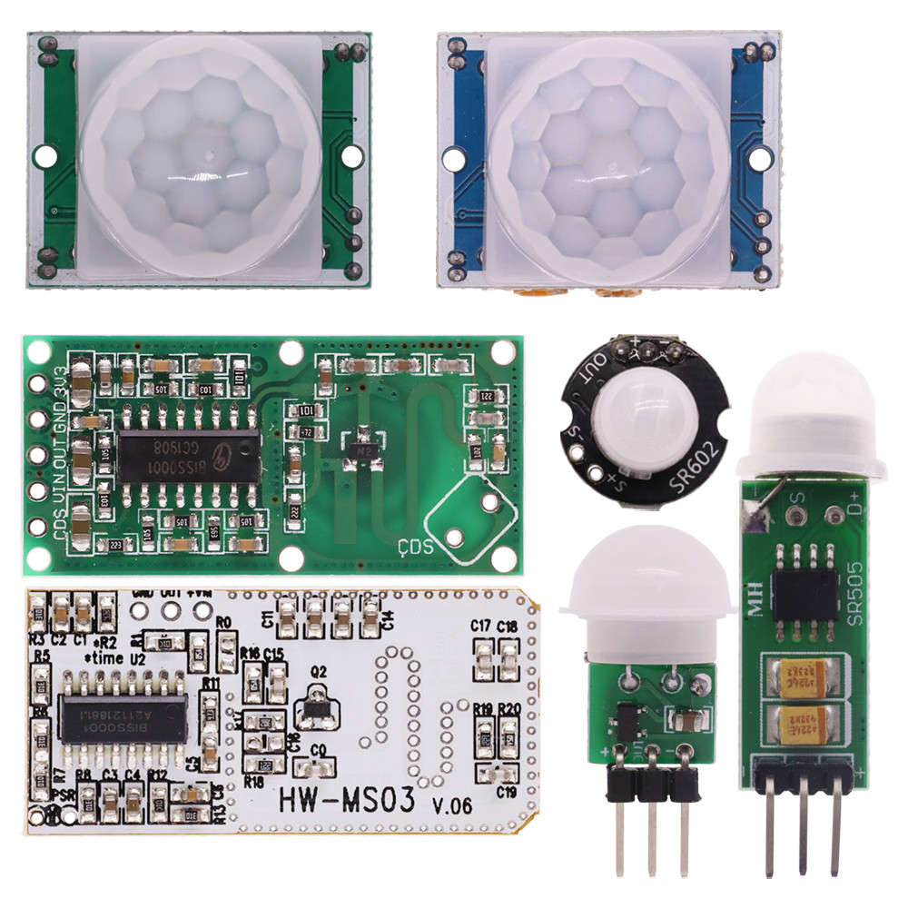 Jual AM312 HC-SR501 HC-SR505 MH-SR602 IR Pyroelectric Infrared Mini PIR ...