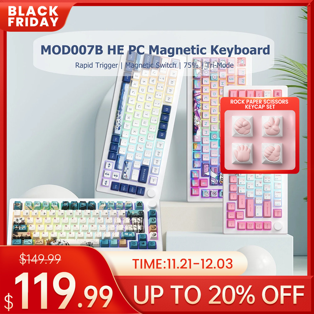 Jual Akko MOD007B HE PC Gaming Keyboard with Magnetic Switch Rapid ...