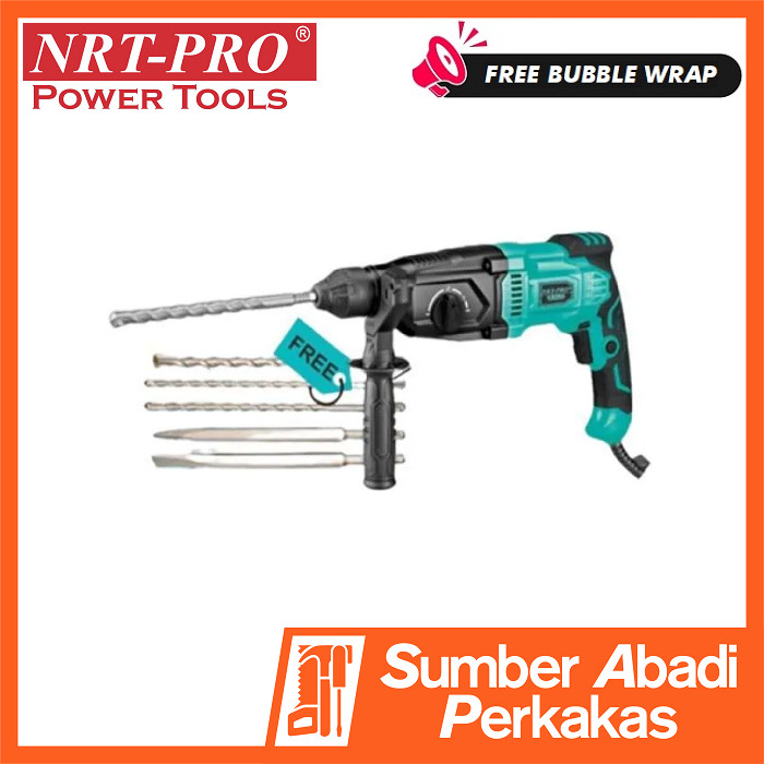 Jual NRT-PRO HR26HD Mesin Bor Bobok SDS Rotary Hammer Jack Drill ...