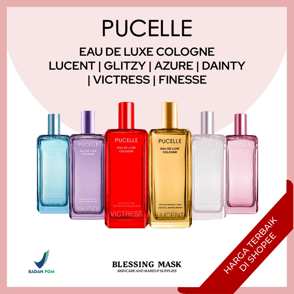 Jual Pucelle Eau De Luxe Cologne Series 100ml | EDL | Shopee Indonesia