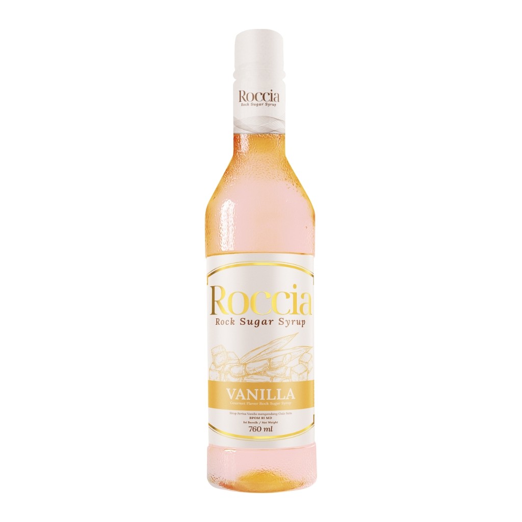 Jual Roccia Vanilla Rock Sugar Syrup Sirup Rasa Vanila | Shopee Indonesia