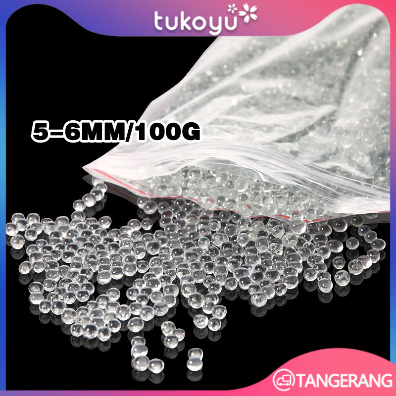 Jual 100g Batu Didih Laboratorium Boiling Chip Glass Beads Batu Didih ...