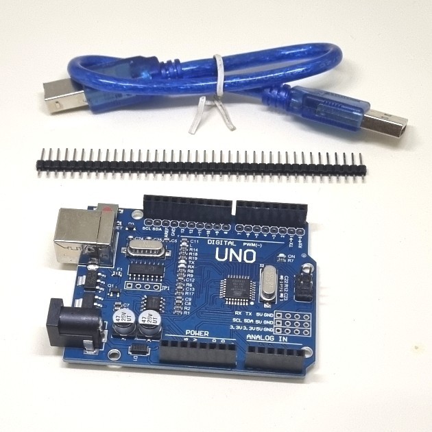 Jual Arduino UNO R3 Atmega 328 Compatible + USB Cable | Shopee Indonesia
