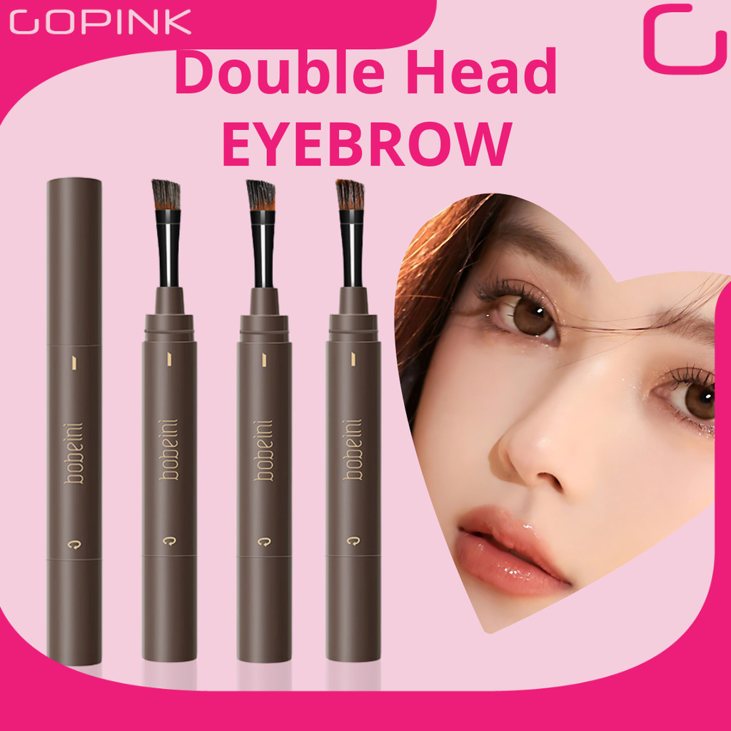 Jual BOBEINI 2in1 Eyebrow Double Head Brush Cream Kuas Alis Pensil ...