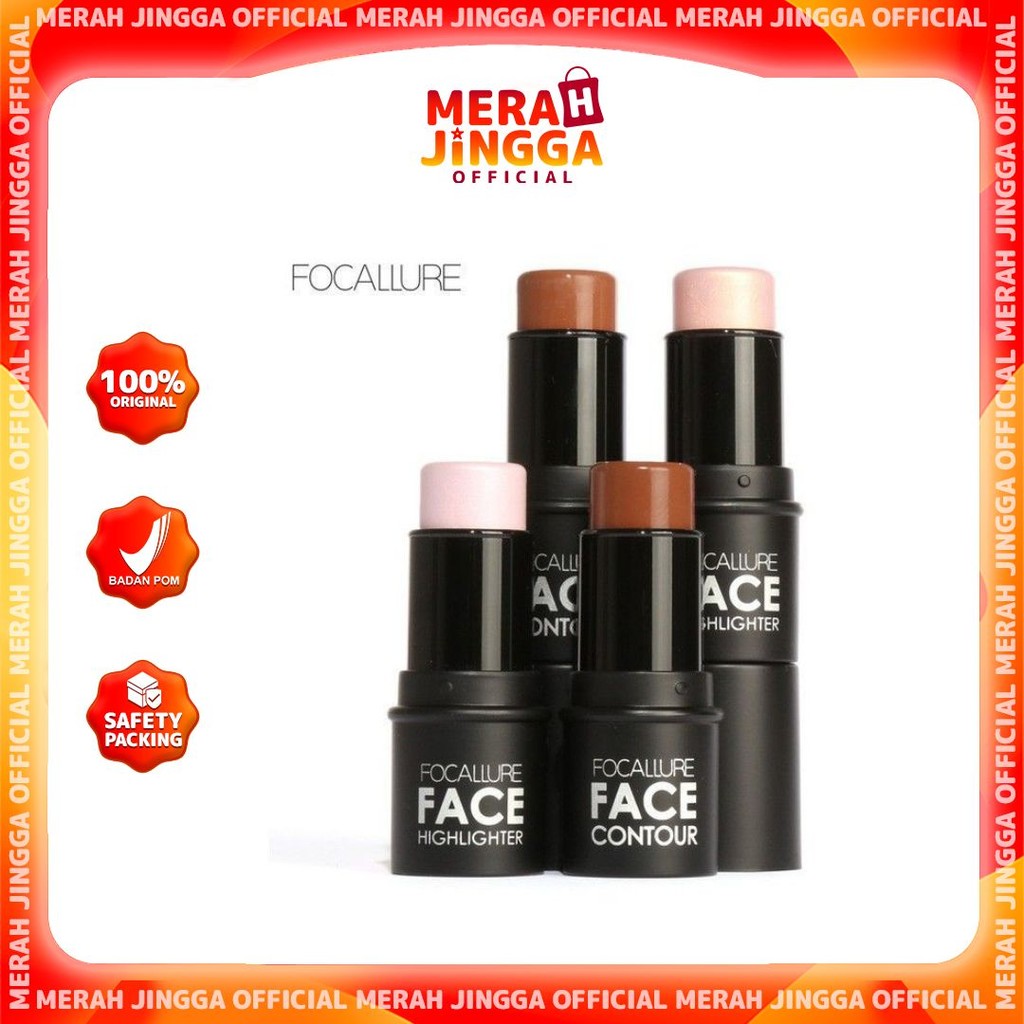 Jual Focallure Single Highlighter Contour Cream FA 01 | FA01 | Merah ...