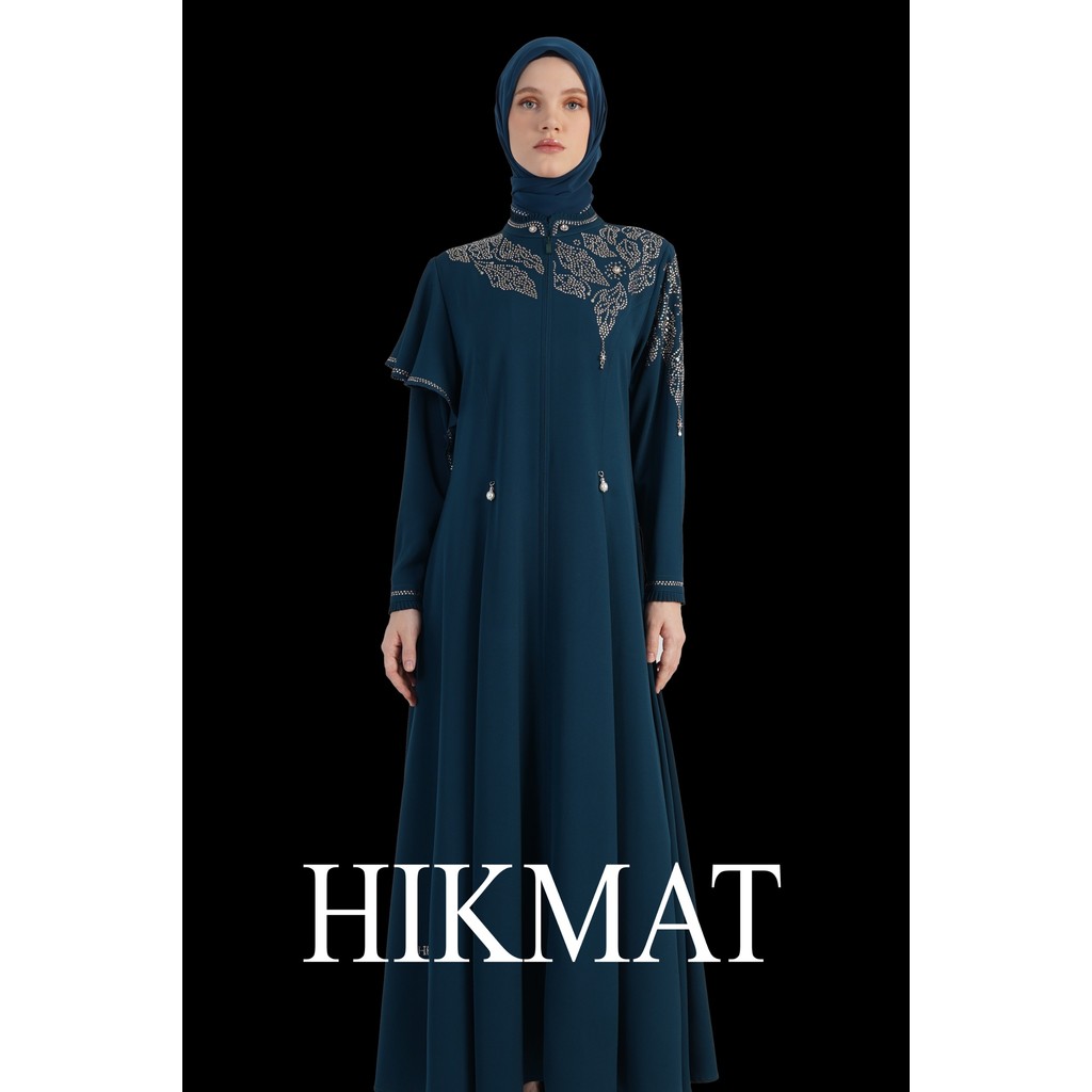 Jual Hikmat Fashion Original A6617 Abaya Hikmat noerbutikmuslim ...
