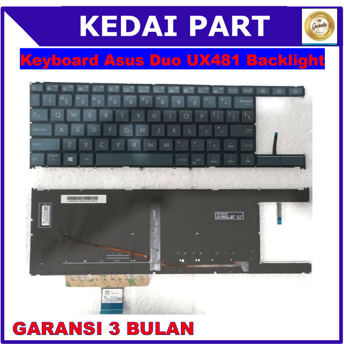 Jual Keyboard Asus Zenbook Duo UX481 UX481FAY UX481FL UX481FLY ...