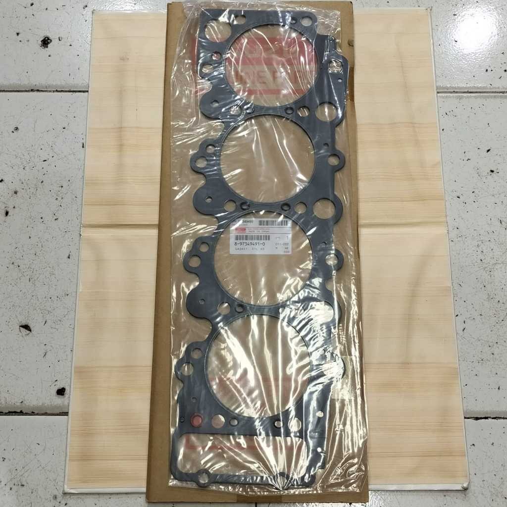 Jual GASKET HEAD CYLINDER PACKING PAKING ONLY BESI ISUZU ELF NKR NMR 71 8-97349491-0 | Shopee ...