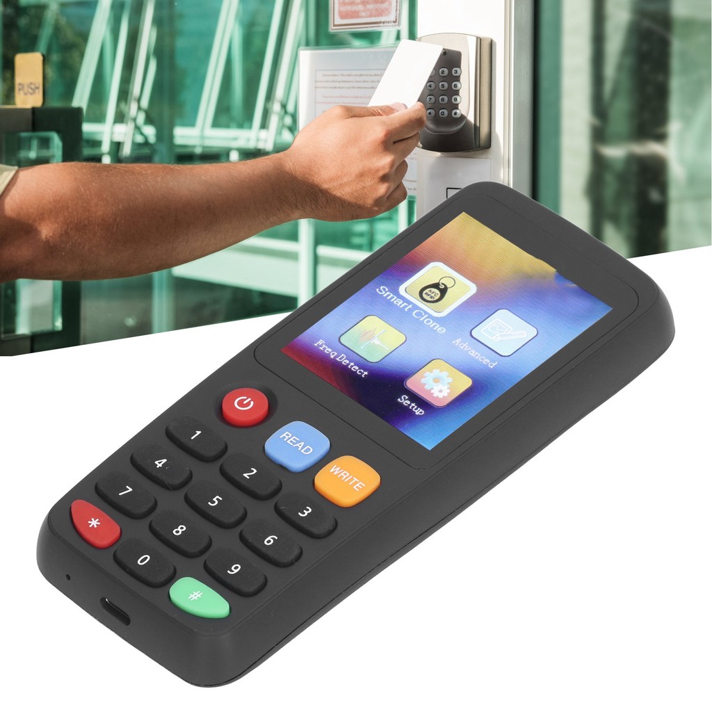 Jual ID Card Reader Copier NFC Card Copier Writer ID IC Elevator Card Reader Duplicator for ...