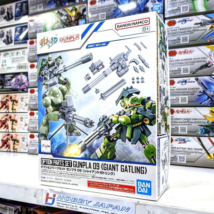 Jual Option Parts Set Gunpla 09 Giant Gatling | Shopee Indonesia