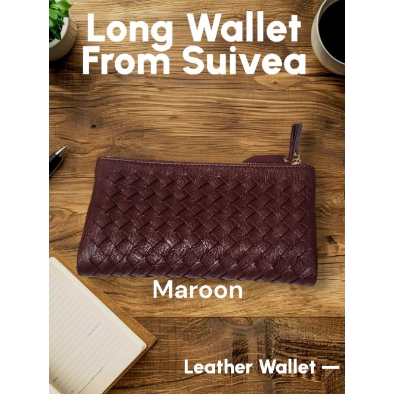 Jual Muse Dompet Panjang Anyam SV [A32] | Shopee Indonesia