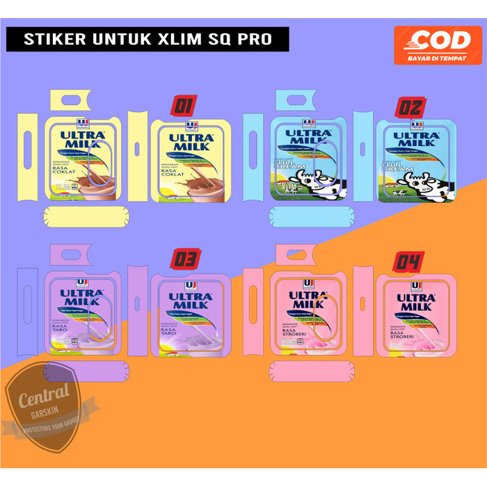 Jual Sticker Garskin Skin OXVA XLIM SQ PRO ultra - 01 | Shopee Indonesia