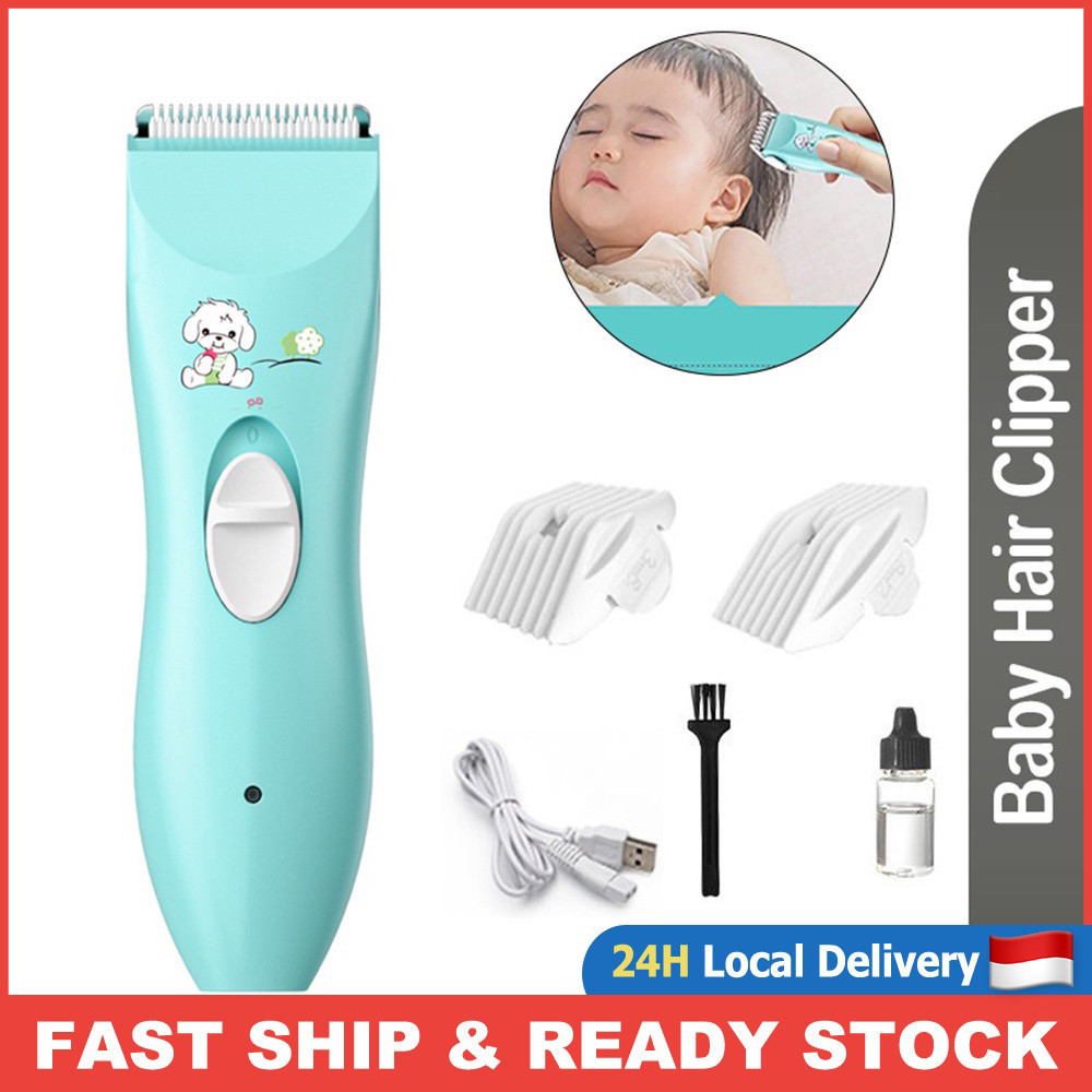 Jual Baby Hair Clipper Alat Cukur Rambut Bayi Anak Lengkap, Alat Cukur ...