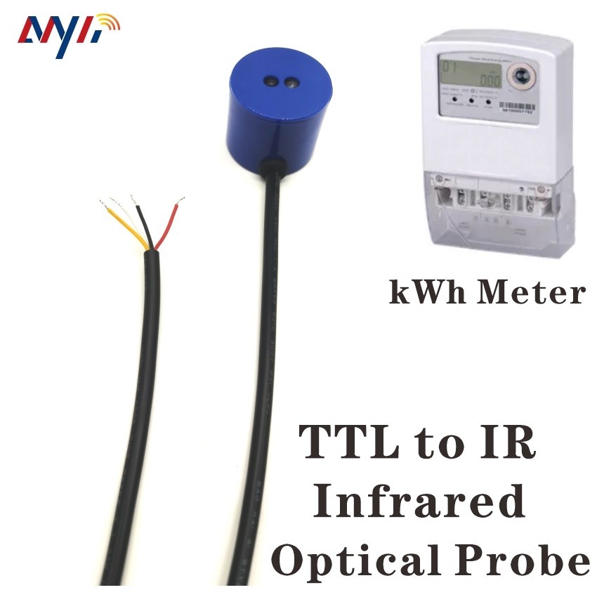 Jual TTL to IR Infrared IEC62056 IEC1107 optical probe for kWh Meter ...