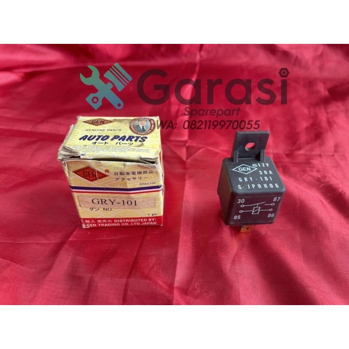 Jual Relay Lighting / Lampu UNIVERSAL 12V 30A 4 KAKI GEN JAPAN ORIGINAL | Shopee Indonesia
