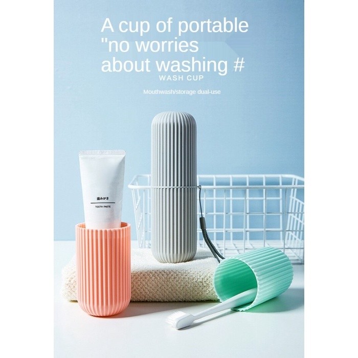 Jual Tempat Sikat Gigi Travel/ Pasta Odol Toothbrush Case Traveling ...