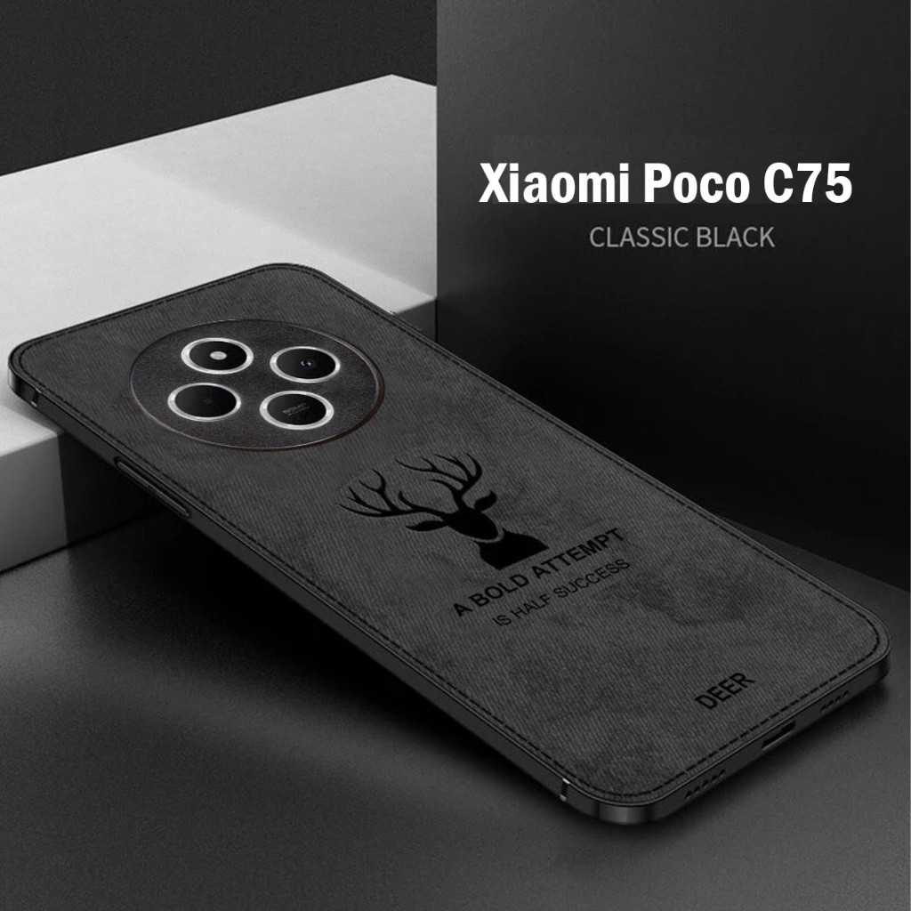 Jual Promo Case Xiaomi Poco C75 Softcase Deer Pelindung Back Cover ...