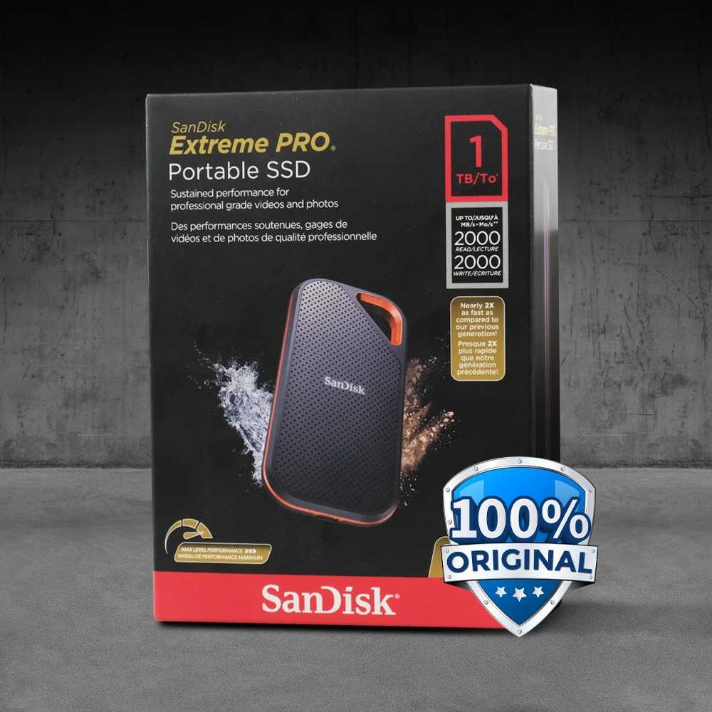 Jual SanDisk Extreme PRO Portable SSD 2000MB/s USB Type C 3.2 ...