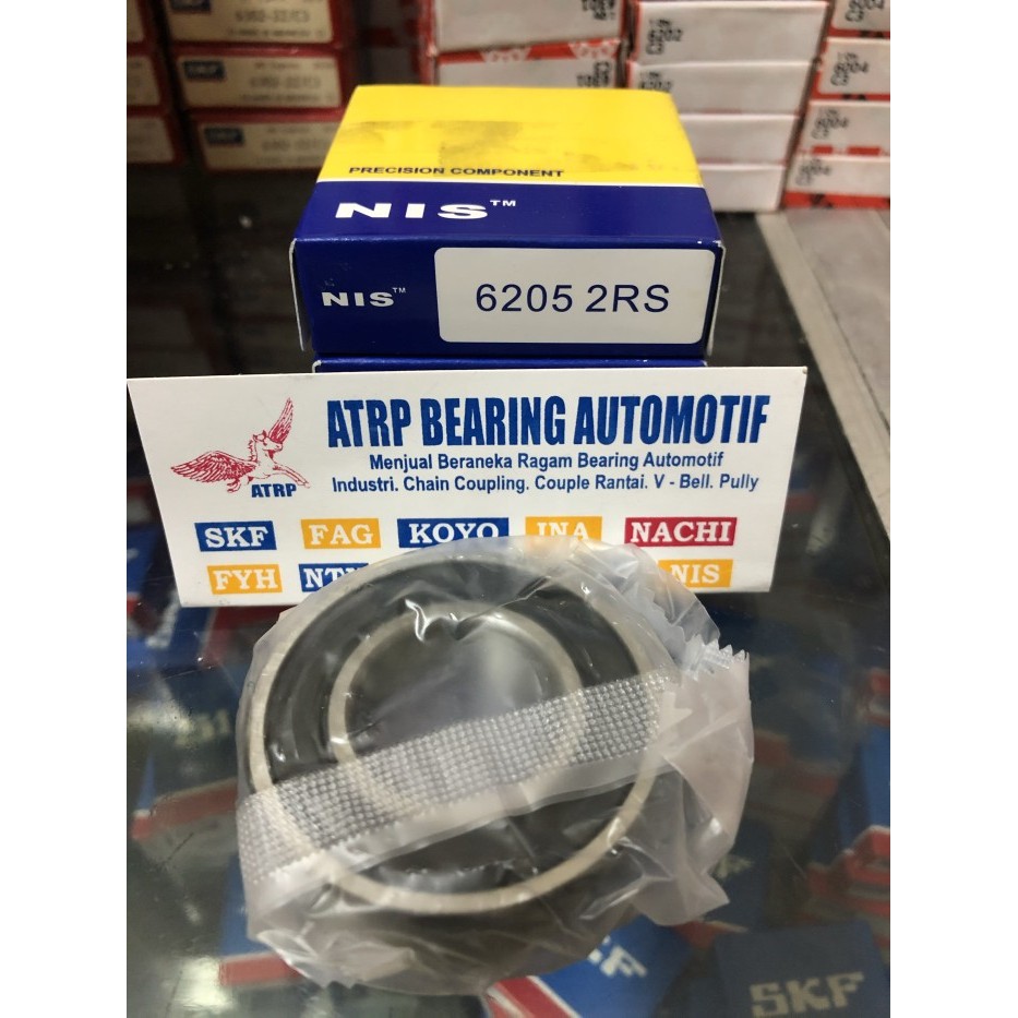 Jual BALL BEARING 6205 2RS NIS Part Baru | Shopee Indonesia