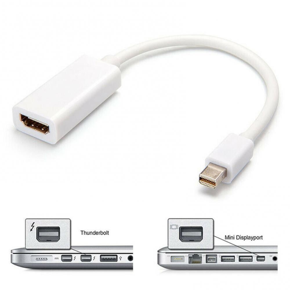 Jual Thunder Bolt Mini DisplayPort DP to compatible Cable Adapter for ...