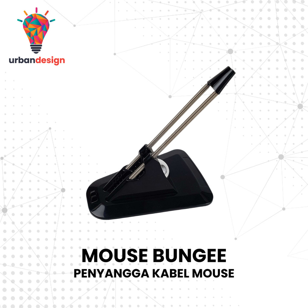 Jual Urbanize Mouse Bungee Cable Cord Wire Organizer Penyanggah Kabel ...