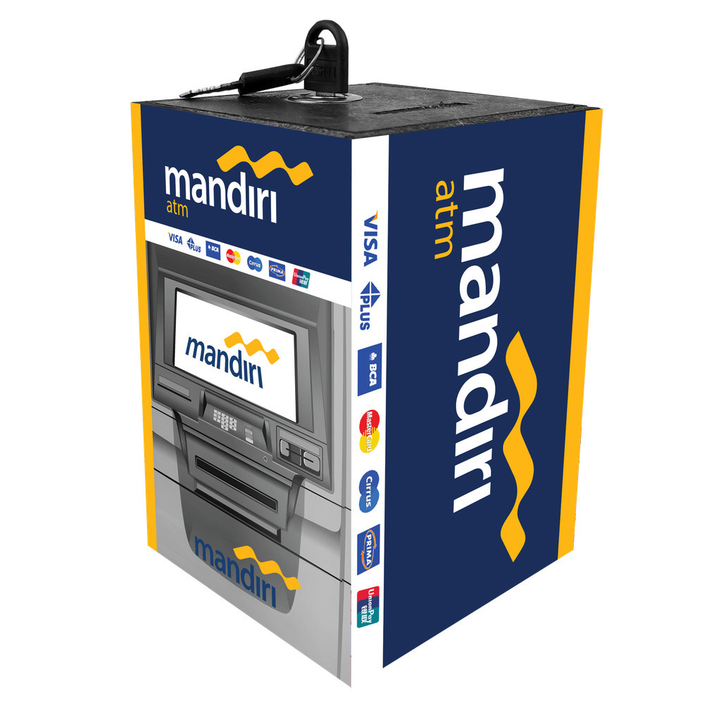 Jual Celengan Target ATM Mini Bank Money Saving Box Atm Mini Ukuran ...